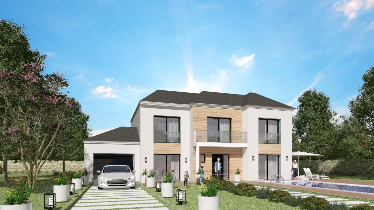 Une Maison Bois Haut de Gamme Feucherolles 78 Artisan Constructeur